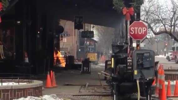 Explosion at iconic Old Market restaurant sparks hours-long blaze