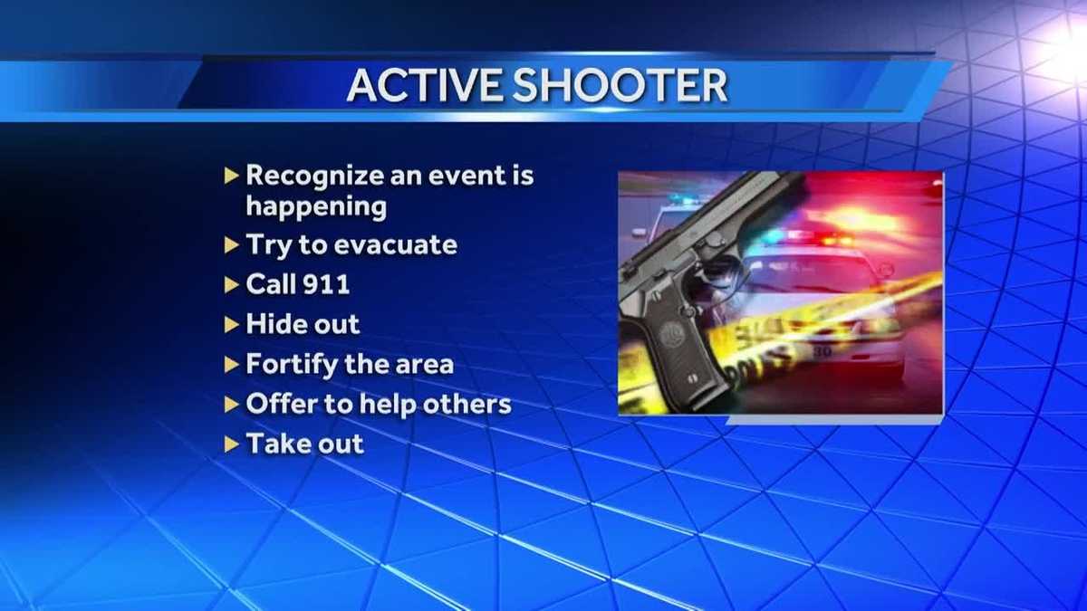 Staying safe in active shooter situations