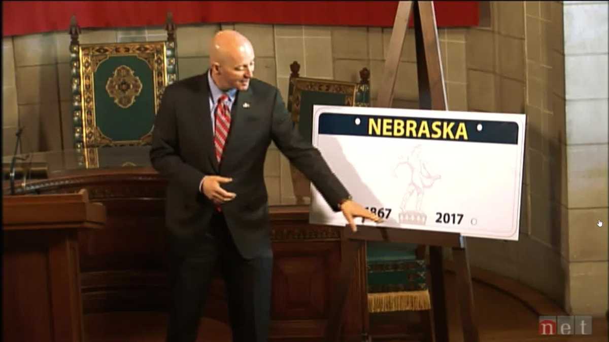 New Nebraska license plate design unveiled