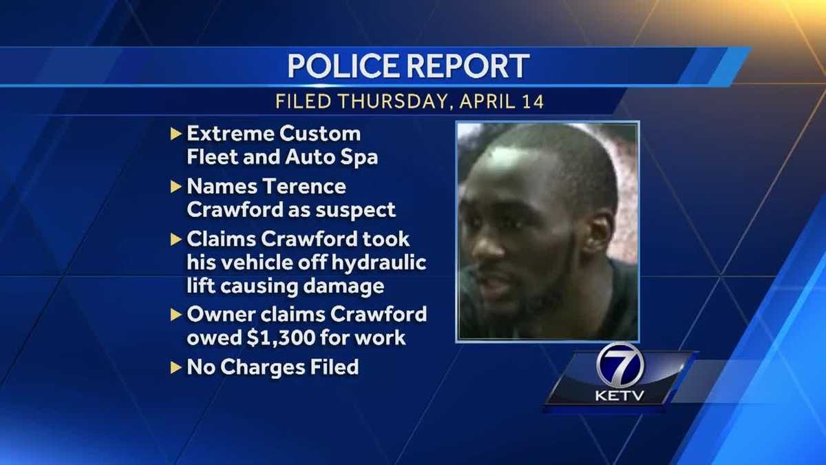 Terence Crawford named suspect in police report