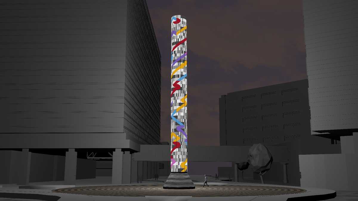 82-foot glass tower to be built by Omaha artist for Fred & Pamela ...