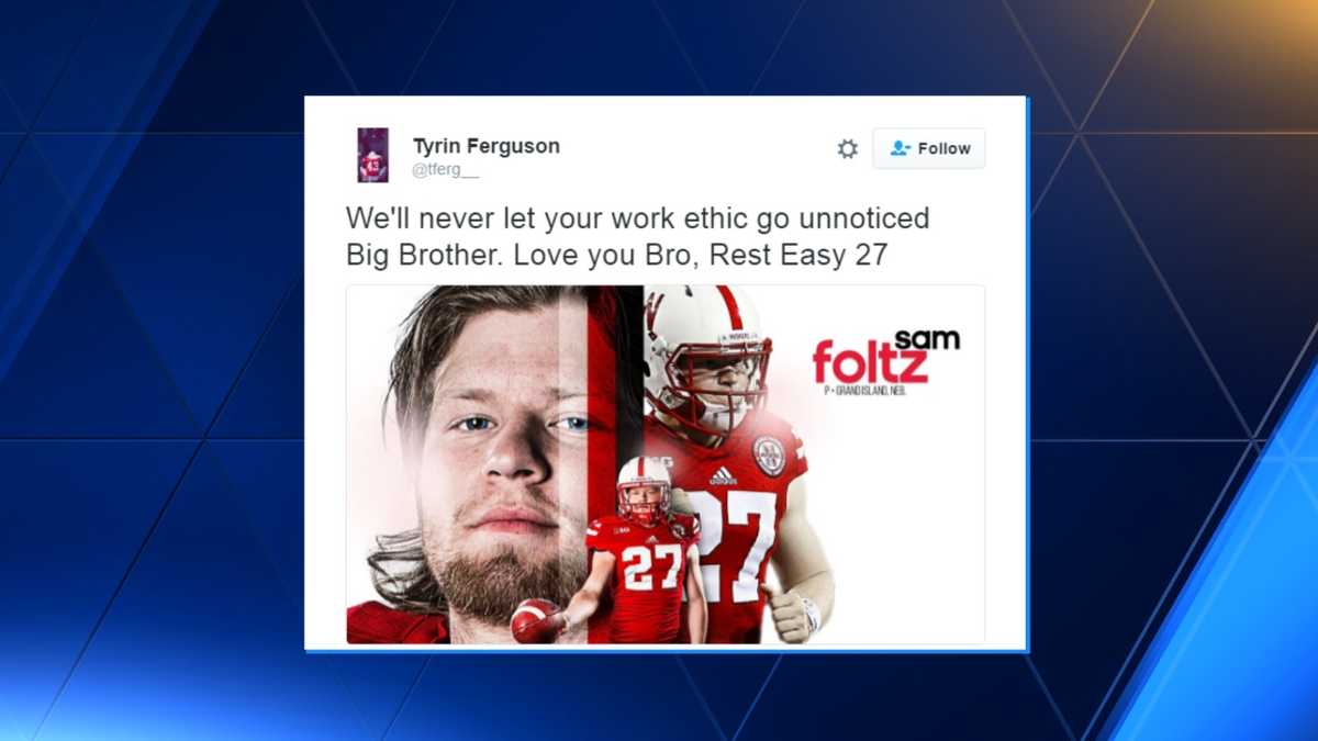 PHOTOS: Players, coaches respond to Sam Foltz's death