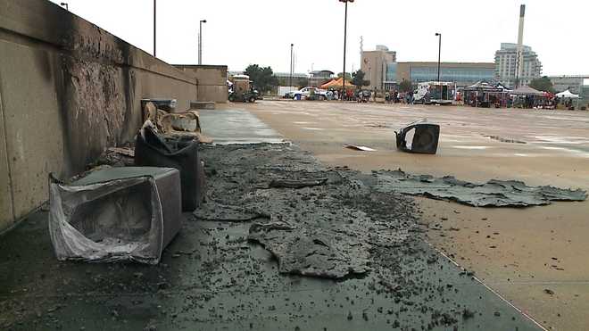 Porta-potties catch fire at Nebraska Marathon, cause unknown