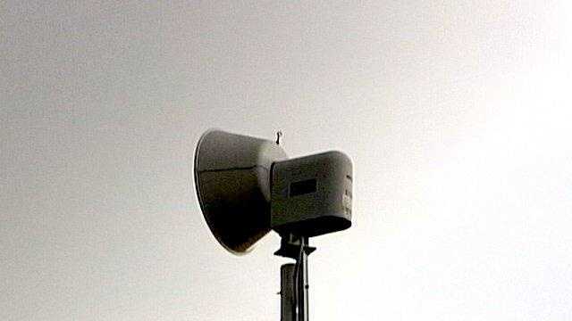 Tornado sirens blare as state tests emergency warning systems