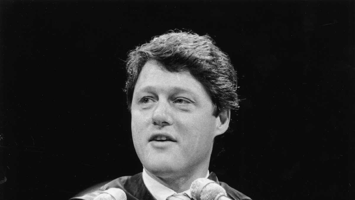 Bill Clinton through the years