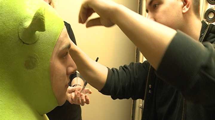 Images: The transformation from actor to Shrek