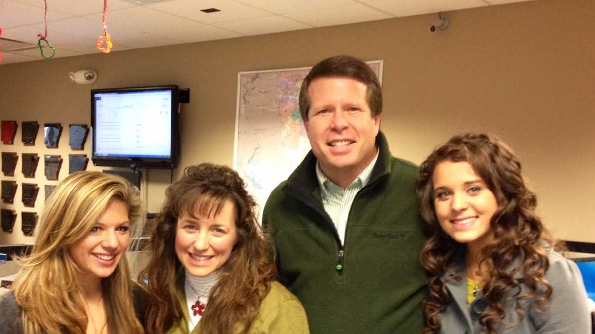 Images: The Duggars came to visit 40/29 News!