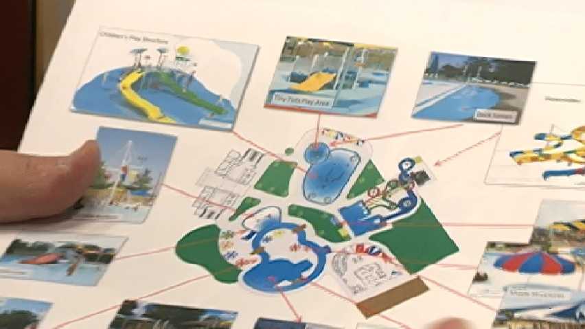 City and county work together to build water park