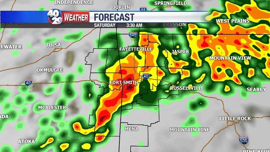 Strong To Severe Storms Overnight Evening Update
