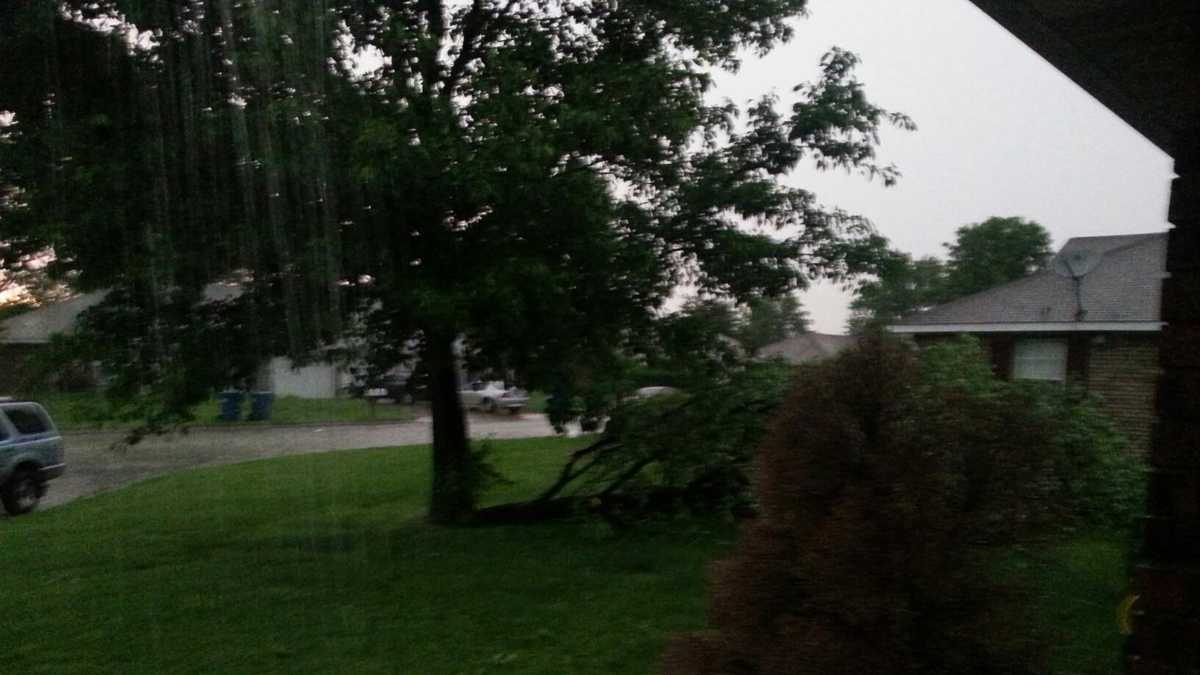 Images: Severe Weather, Wind damage