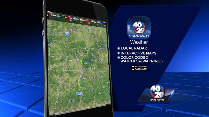See the new features of the 40/29 Weather App
