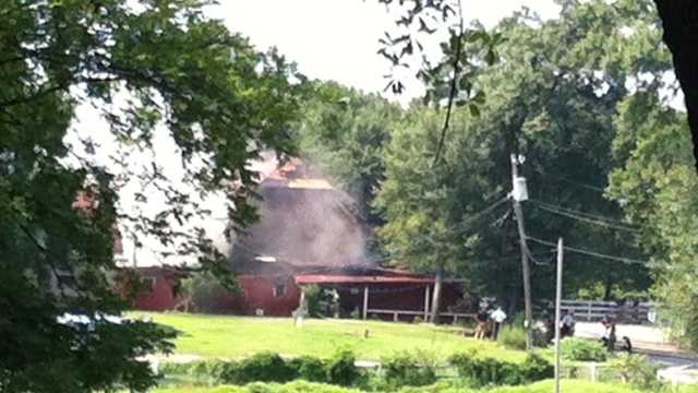 Photos: Fire destroys Red Barn Steak House