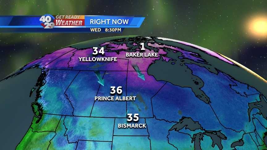 Can a Typhoon Cause a Cold Blast?