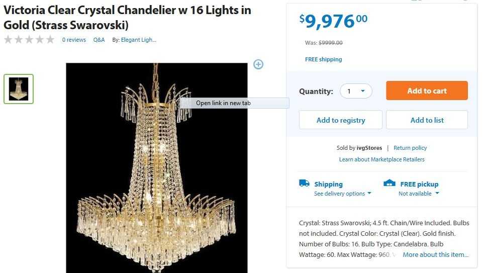 Could you buy this? Walmart.com's 100 most expensive items