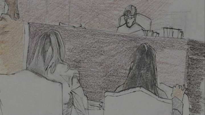 Court Sketches: Machete Murder Trial