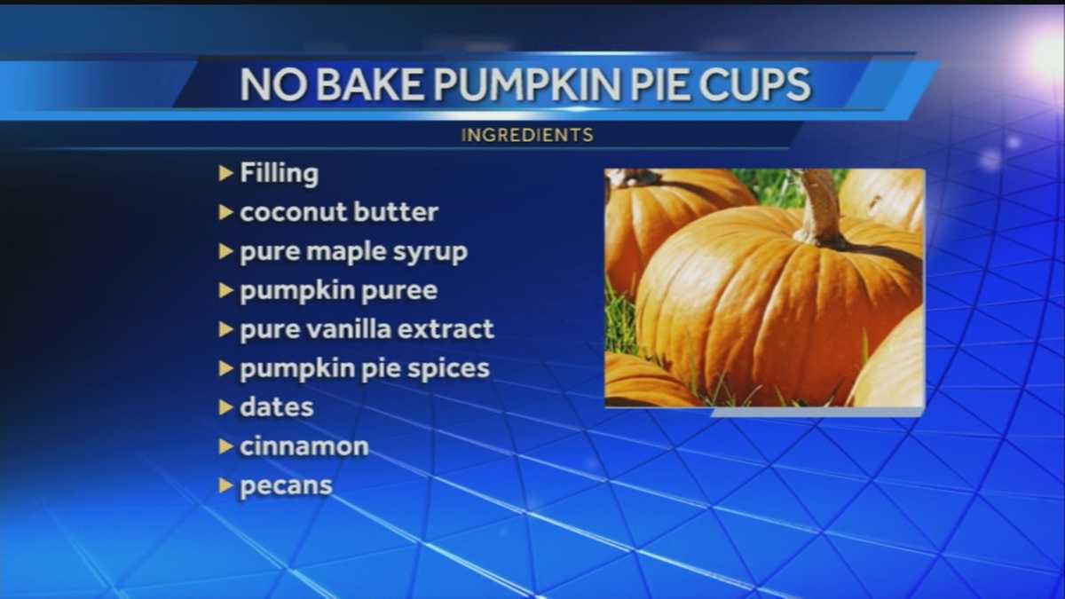 Recipe: No Bake Pumpkin Pie Cups