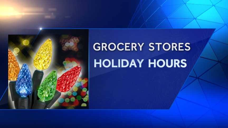 Grocery Store Holiday Hours