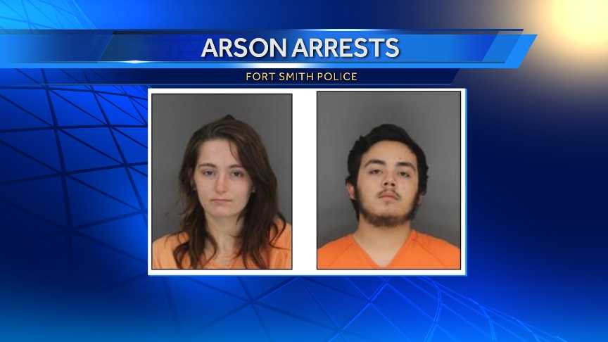 Fort Smith Police arrest two suspects on drug, arson charges