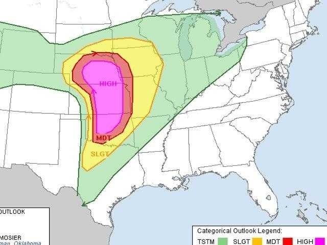 Updated Tornado/Wind/Hail Risk Maps