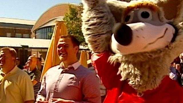 Chiefs' mascot performer Dan Meers injured in rehearsal
