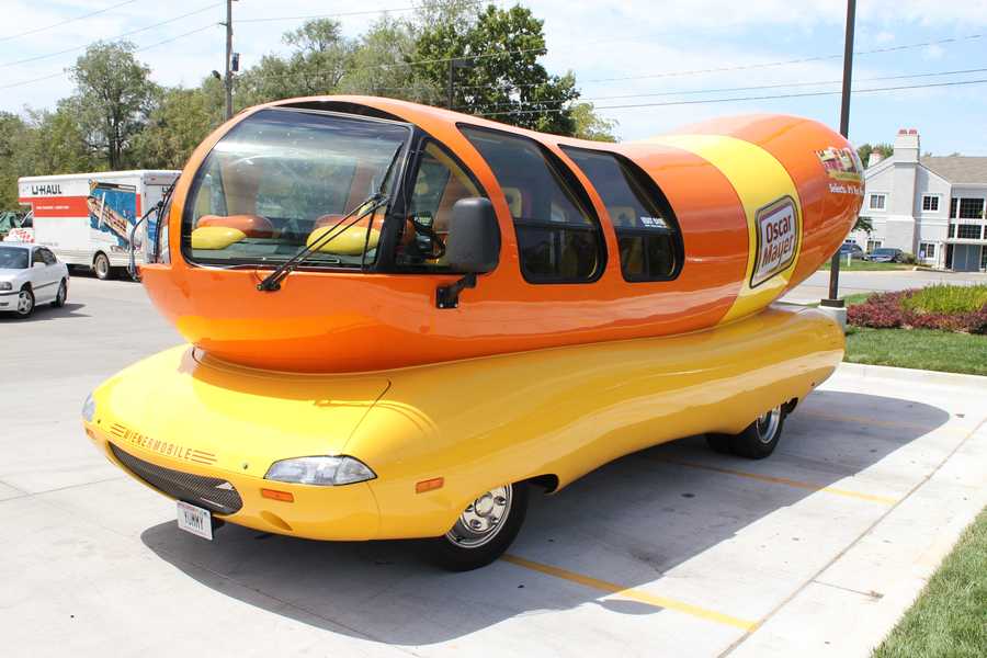 Images: Wienermobile makes a stop in KC