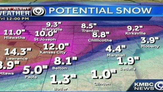 Predicted snowfall totals increased: See hour-by-hour snowfall forecast