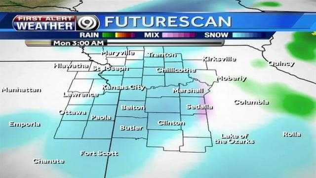 Sunday Night Update: Track rain, snow hour-by-hour