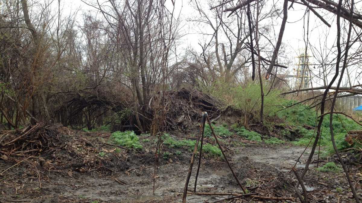 Images: Revisiting the homeless camp with underground tunnels