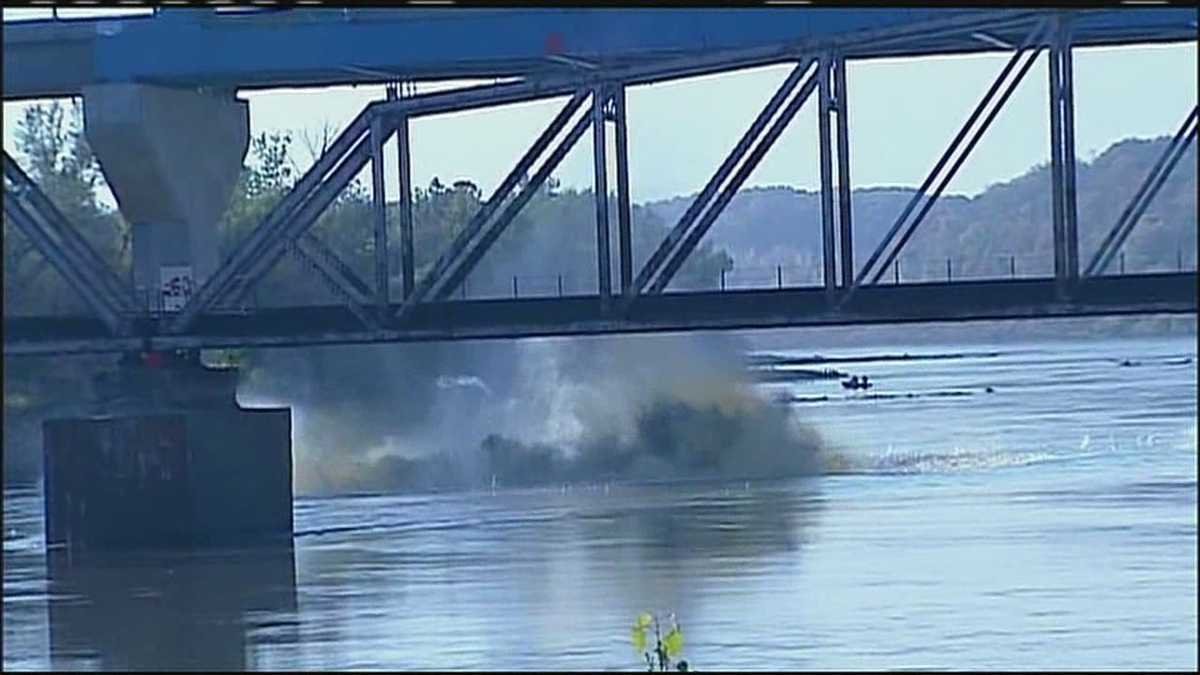 Images: Final Amelia Earhart bridge demolition explosion