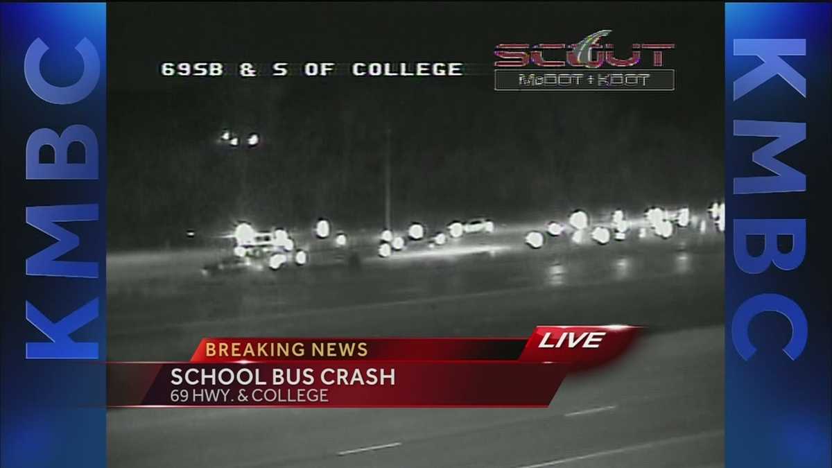 School bus involved in accident on 69 Highway in JoCo