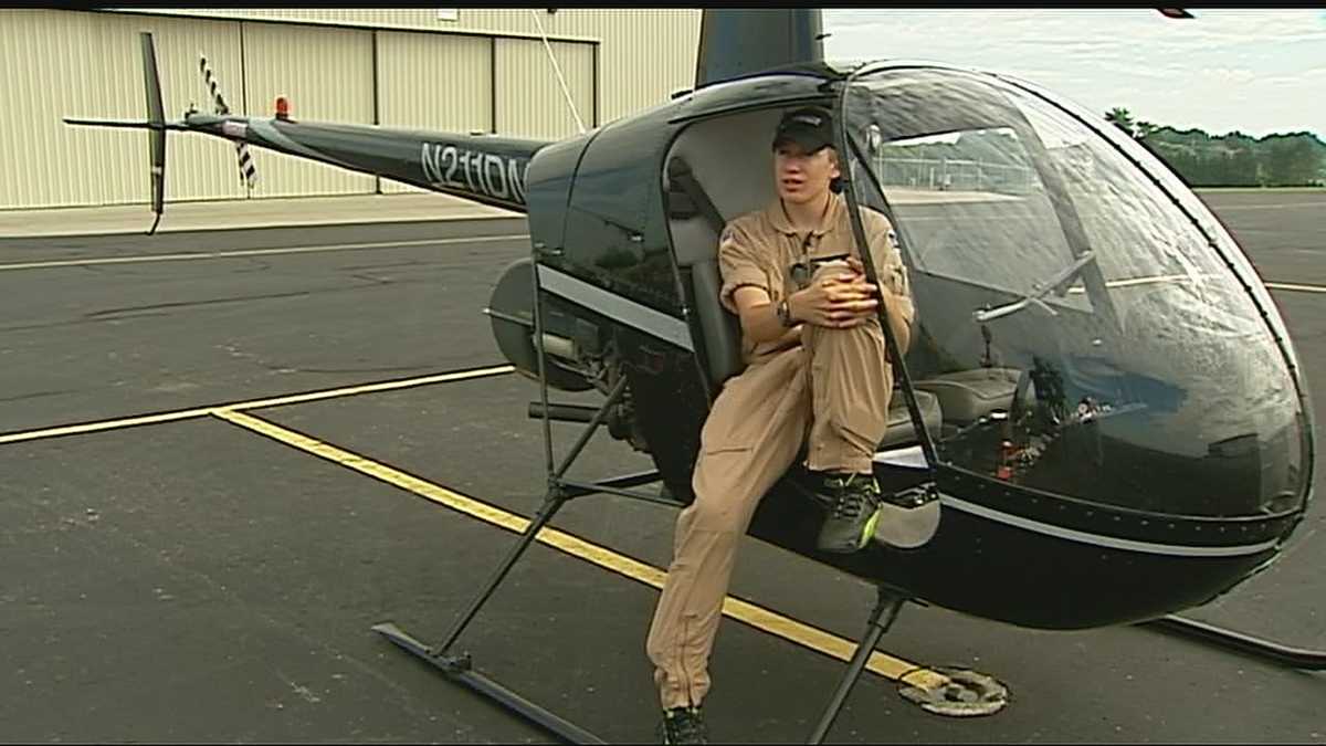 Johnny Rowlands, Newschopper 9 help teen's dreams take flight