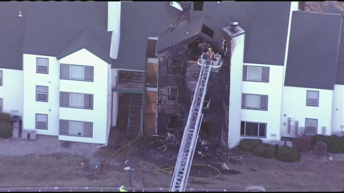 Fire damages Independence apartment building