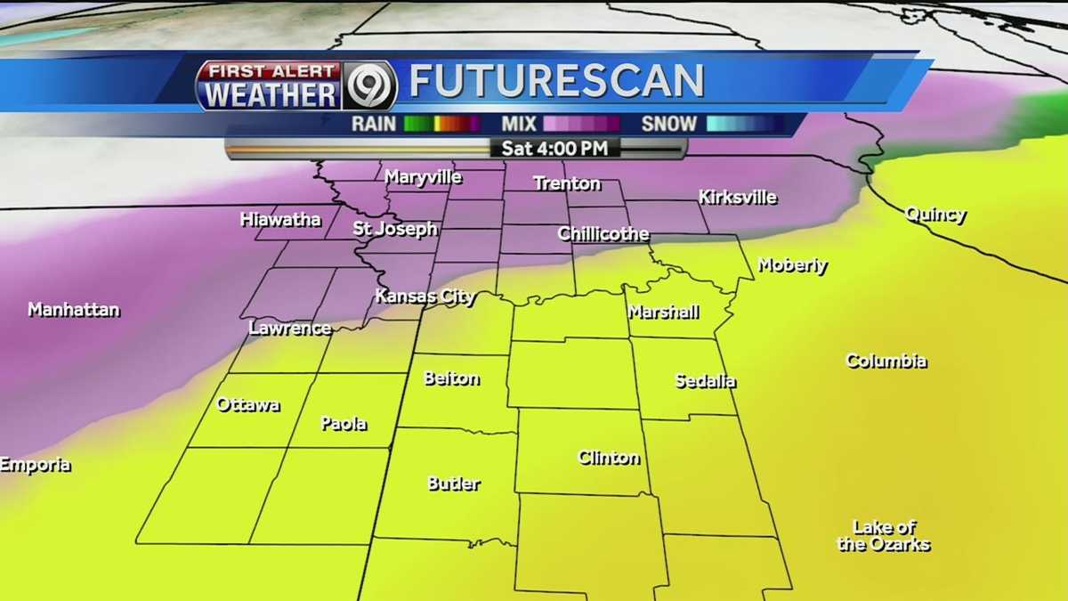 Saturday precipitation hour by hour