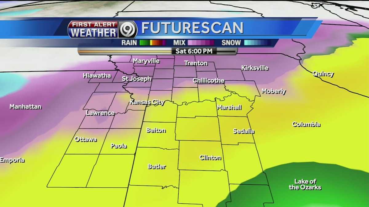 Saturday precipitation hour by hour