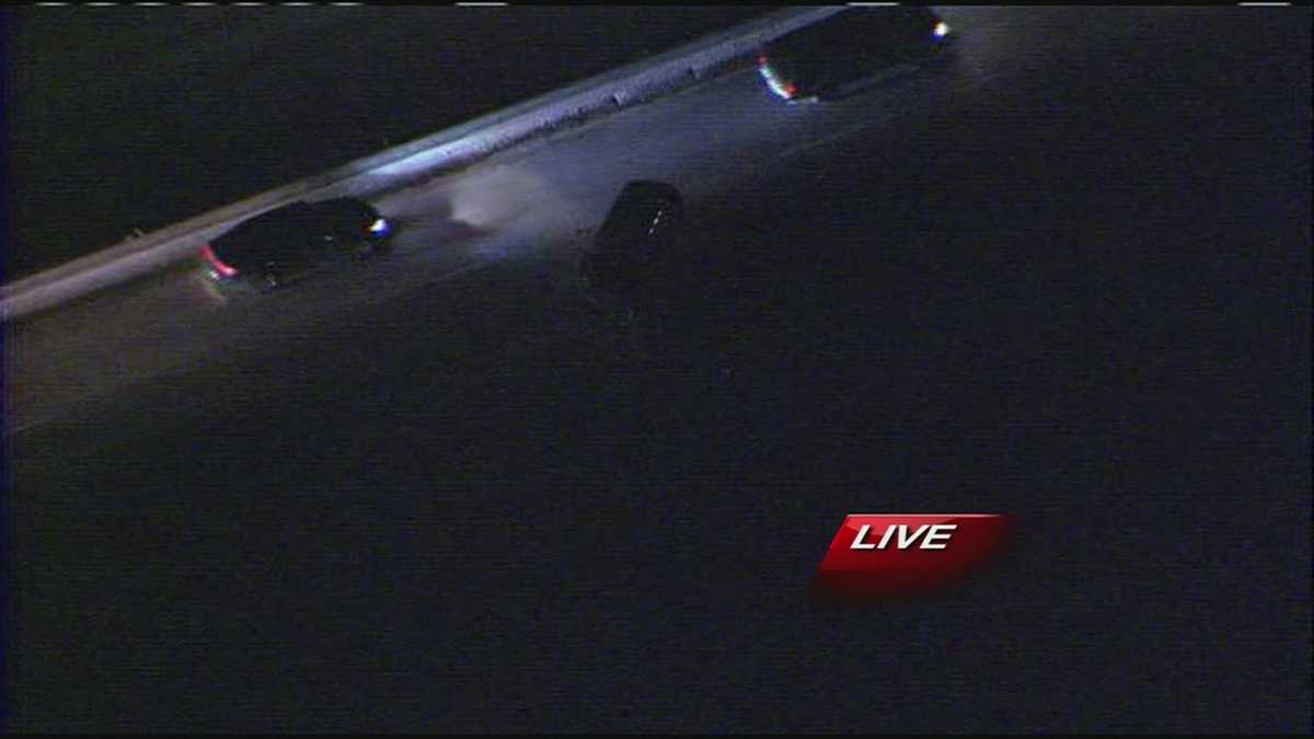 Slick conditions cause crashes on area highways