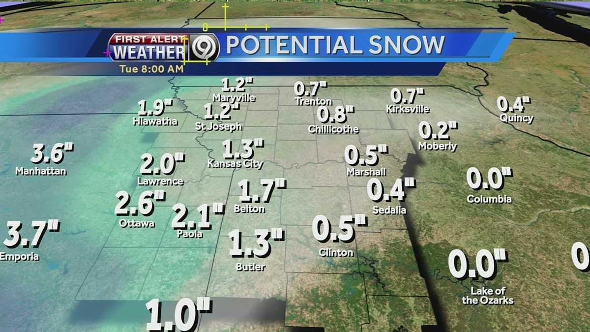 Hour-by-hour snowfall forecast: See how much snow you'll get