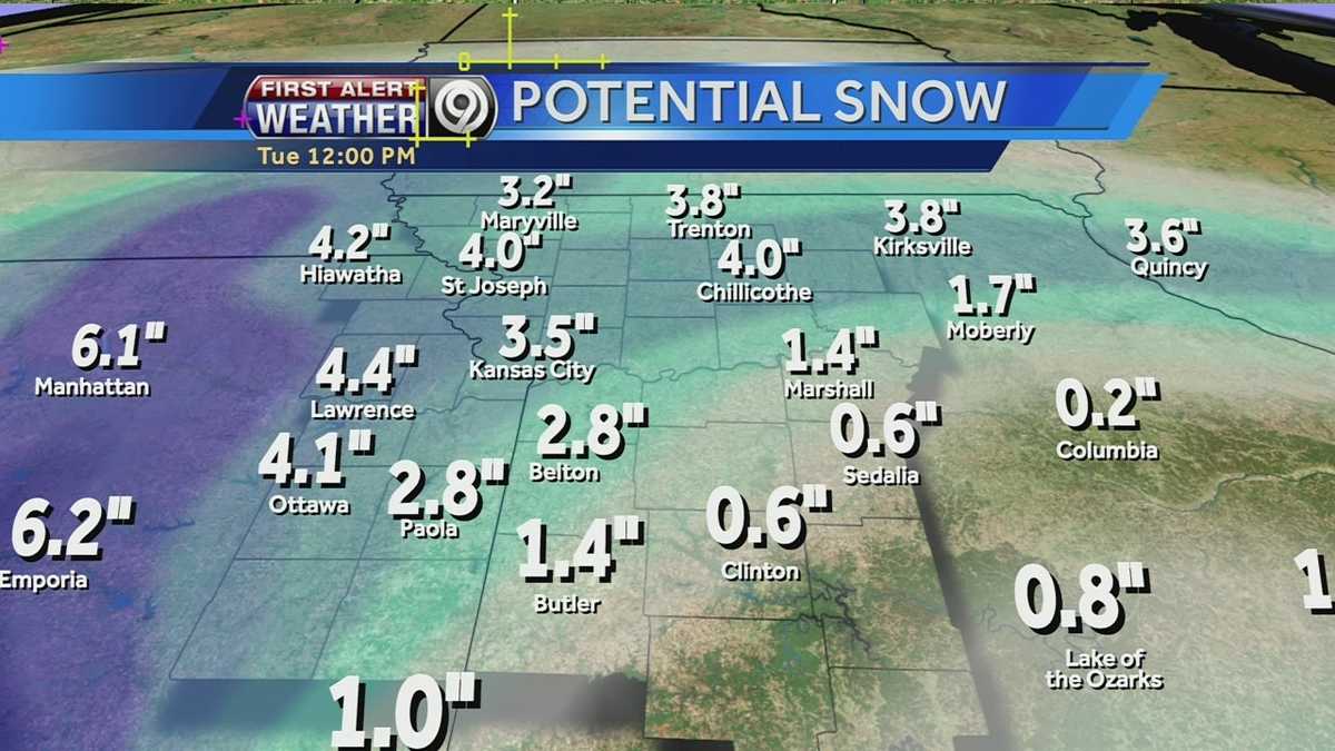 Hour-by-hour snowfall forecast: See how much snow you'll get