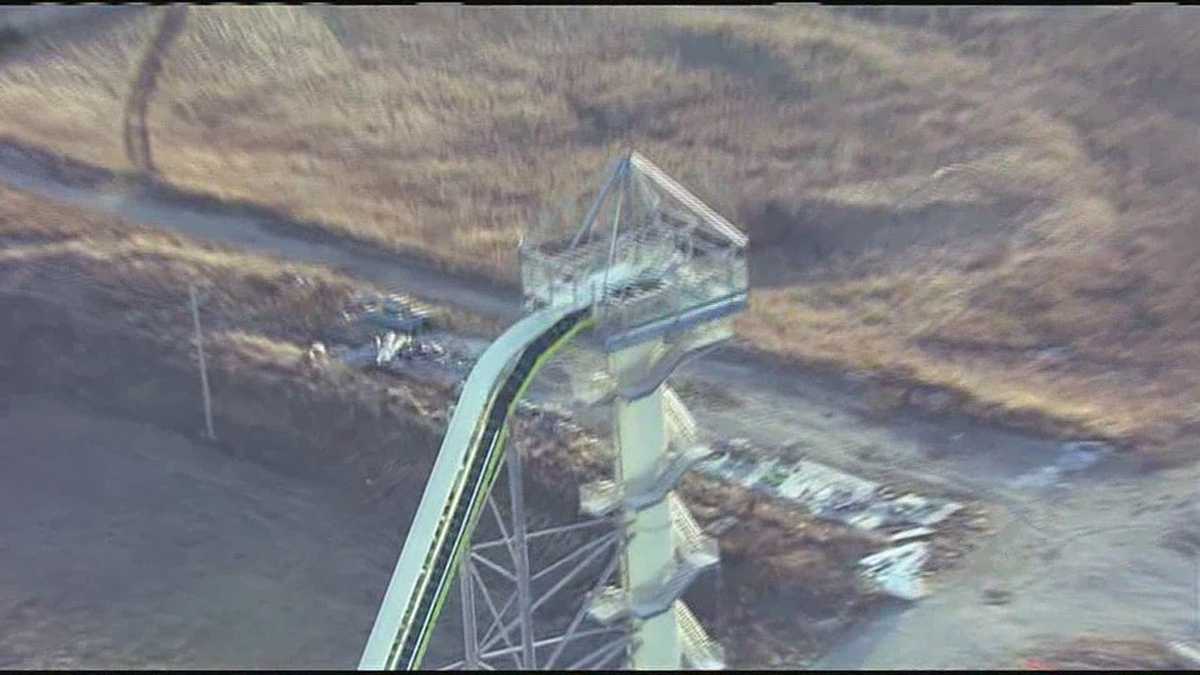 New images of world's largest water slide under construction