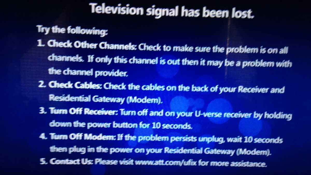 AT&T: Most channels restored after U-Verse outage