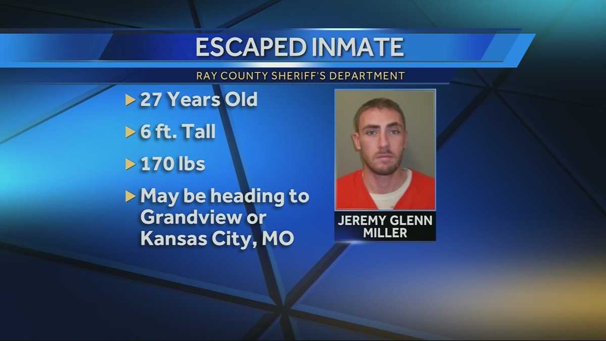 Inmate escapes from Ray County Jail