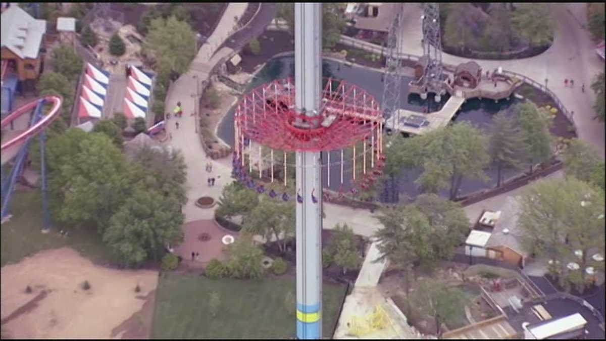 Images: Worlds of Fun SteelHawk ride