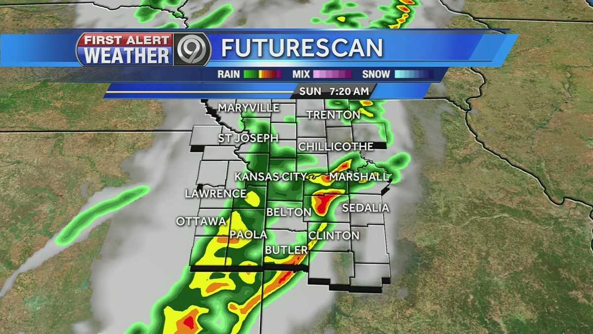 Father's Day is looking stormy