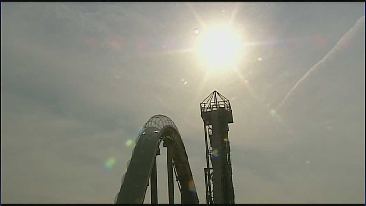 Verruckt rider: 'It's kind of just hang on for dear life'