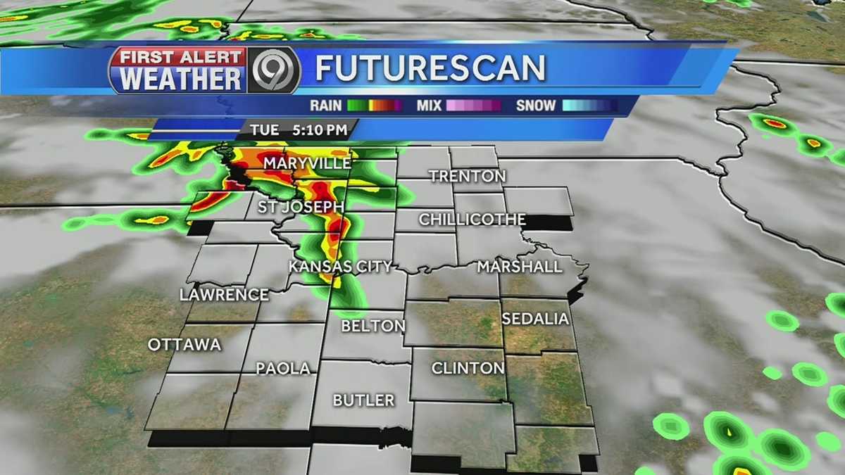 See Tuesday's storm timeline