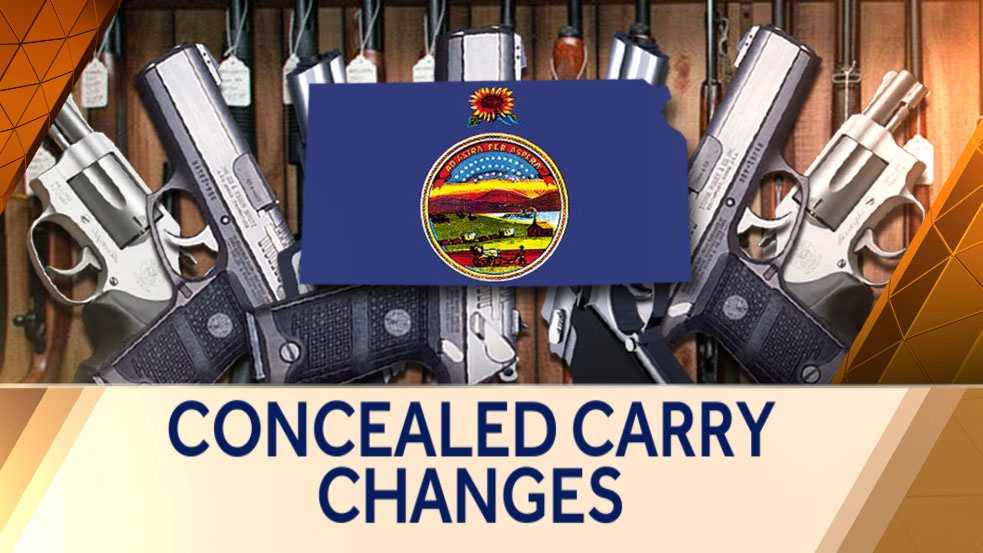 Kansas to allow carrying of concealed guns without permit
