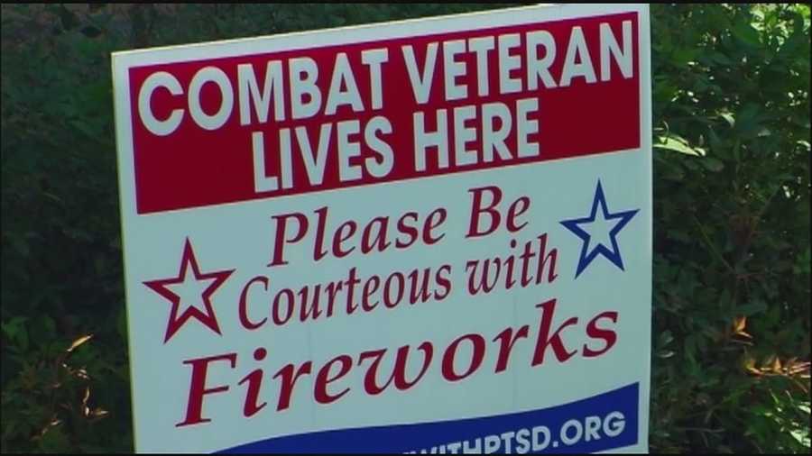 Fireworks can trigger memories of war for combat veterans