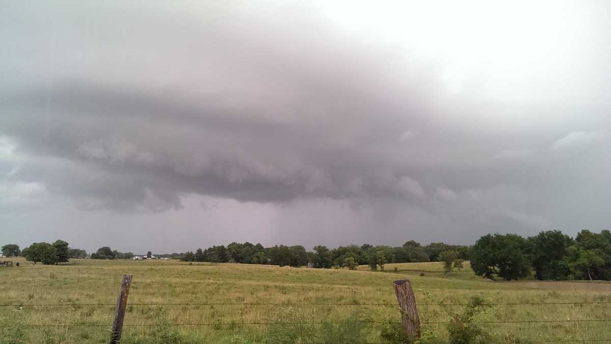 See pictures of Wednesday's violent storms