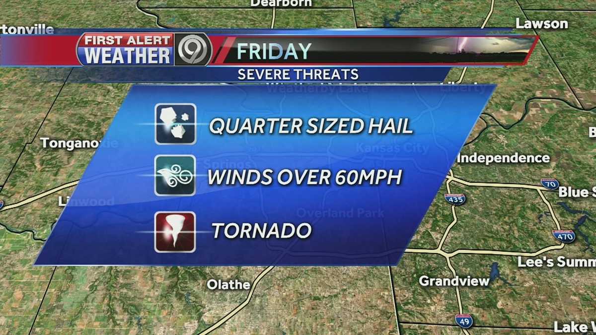 Strong storms possible as weather shifts back to warmer pattern