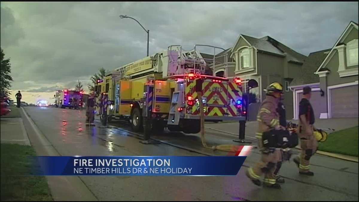 Lightning blamed for Lee's Summit fire