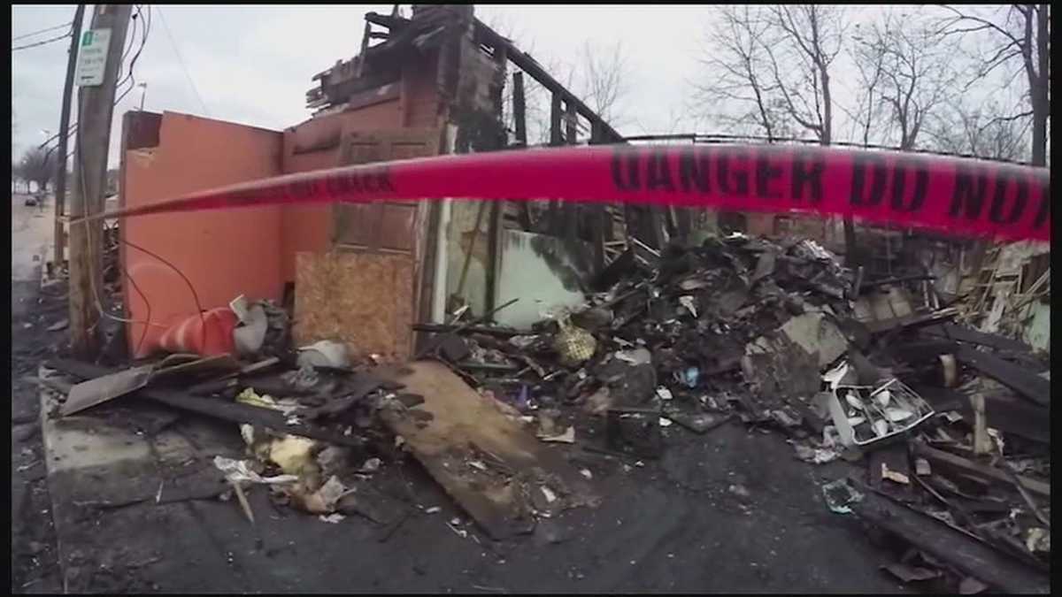 Family forced to rebuild restaurant after massive fire